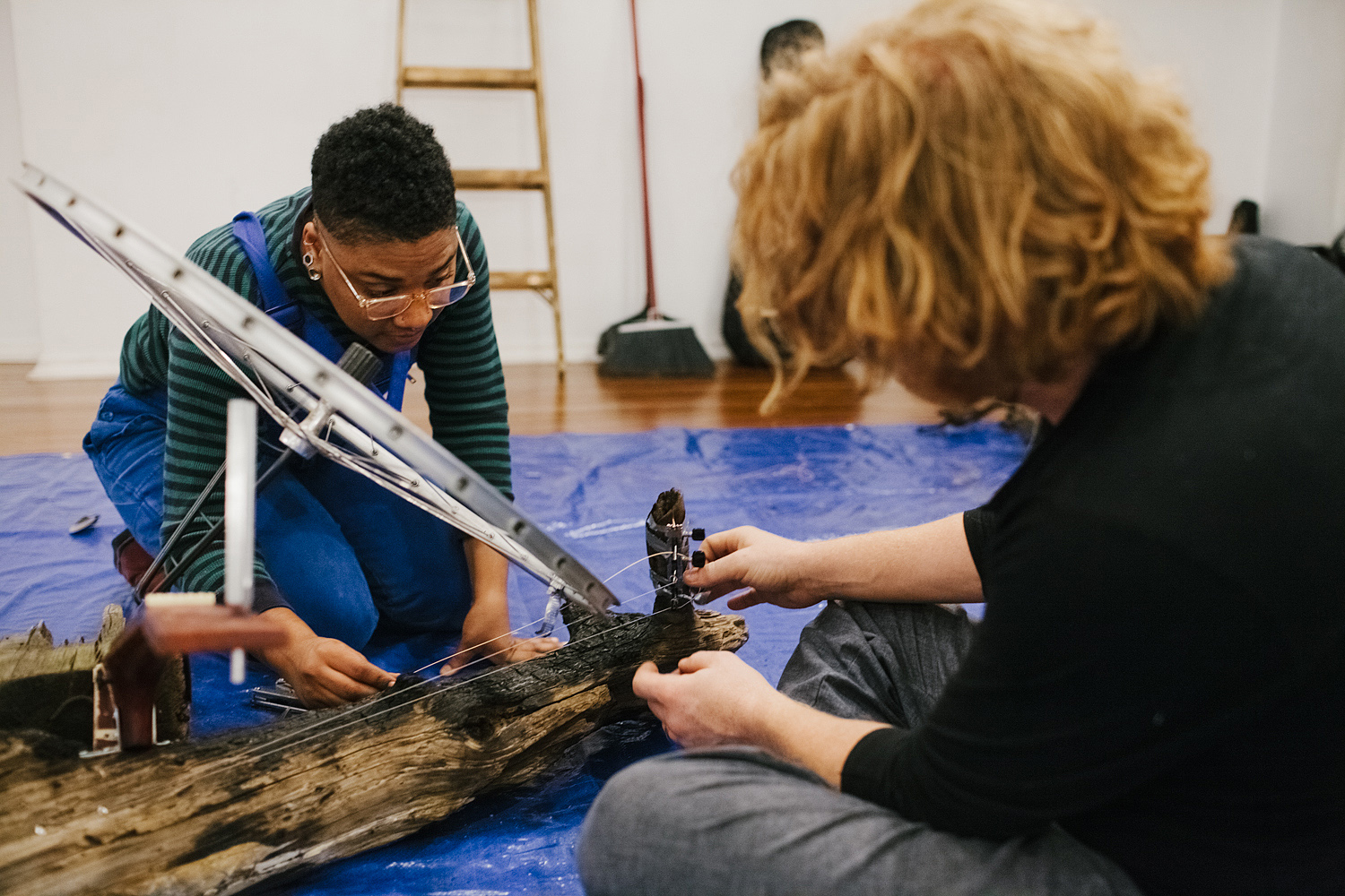 Lorna Williams and Sean Hoots